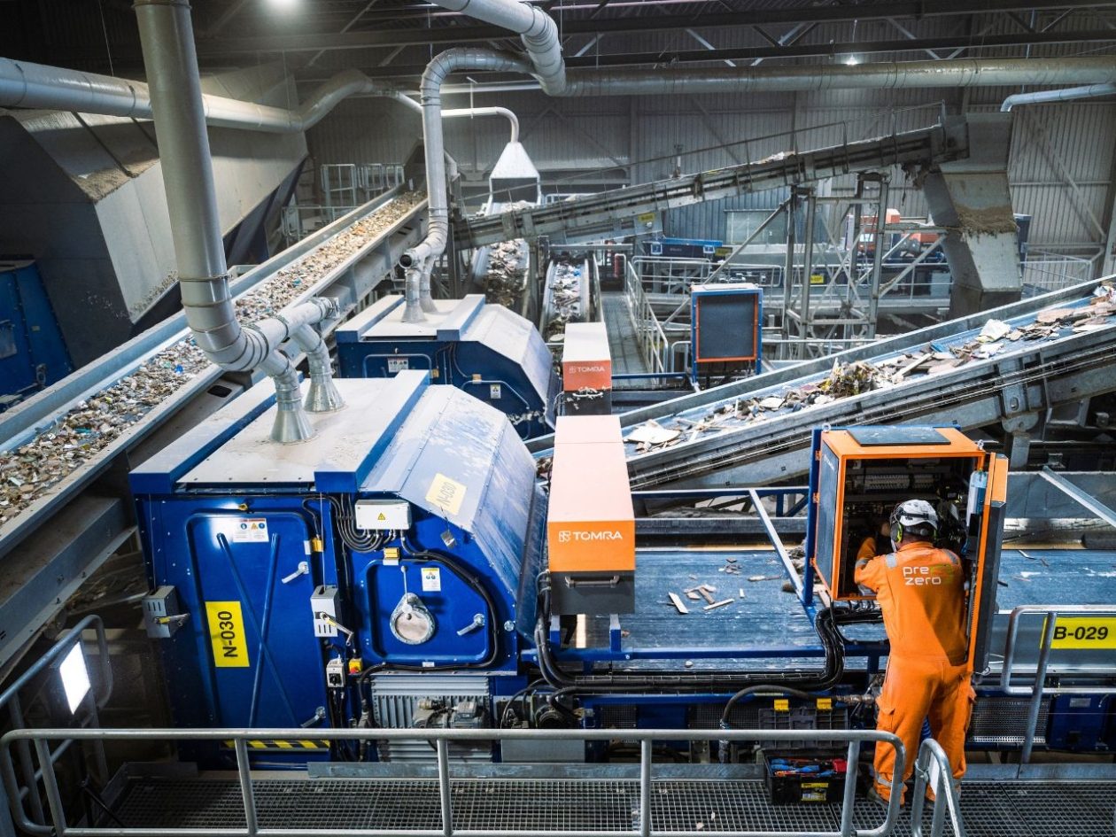 Sorteerinstallatie voor bouw- en sloopafval | Werken bij